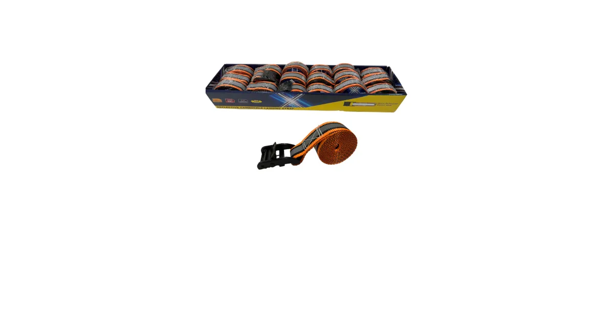 Reflective Lashing Strap 3m (300kg LC) - (DB 18PCS)